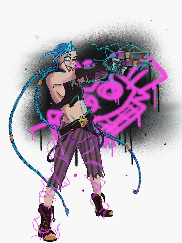 "Get Jinxed .2" Sticker by VirvatuliArt | Redbubble