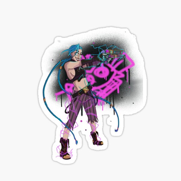 "Get Jinxed .2" Sticker by VirvatuliArt | Redbubble