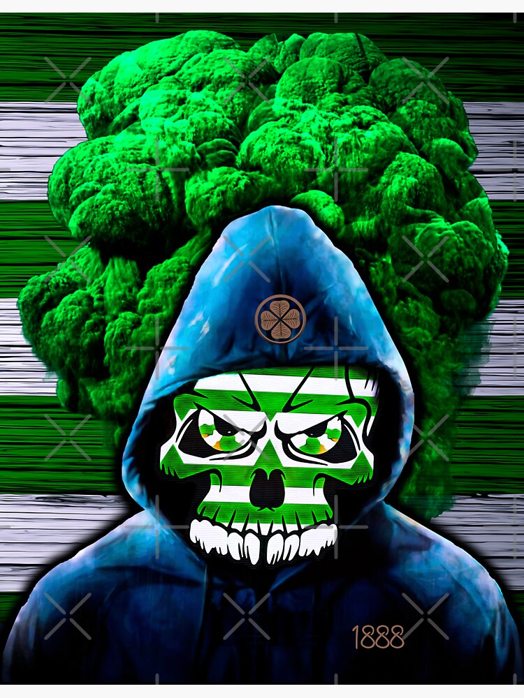 Pegatina «Ilustraciones de Green Brigade Ultras Celtic FC» de ...