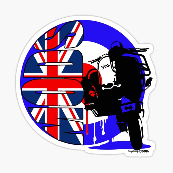 "Mods " Sticker for Sale by rudeboy1 | Redbubble