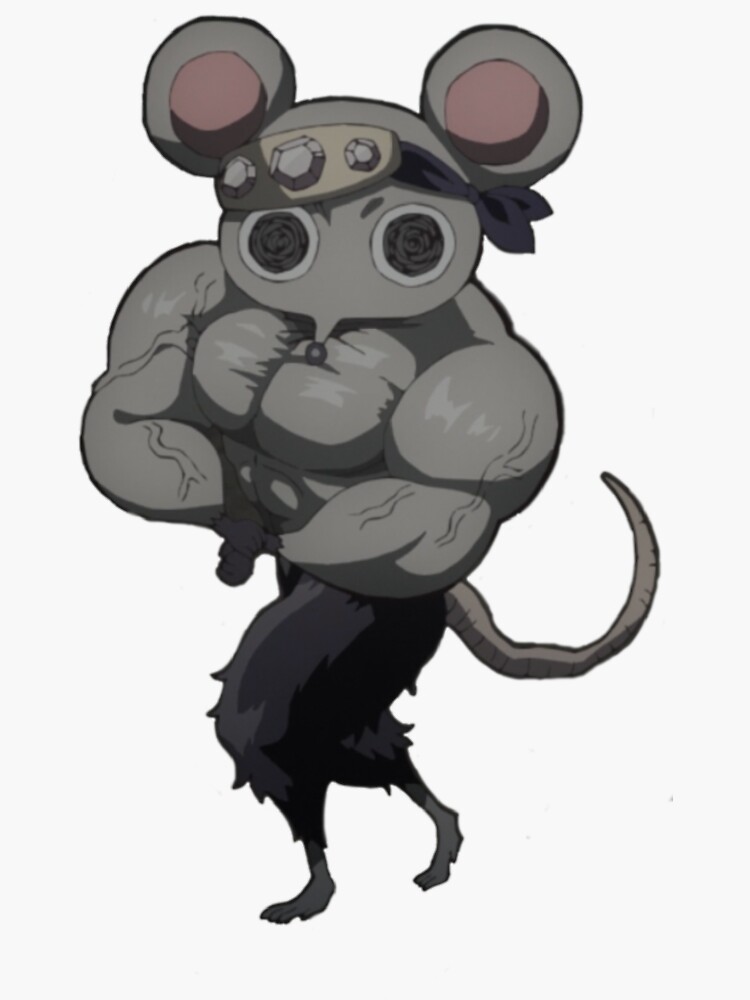 "NINJU MICE FLEX" Sticker for Sale by christianon2o9 | Redbubble