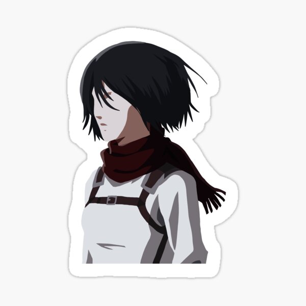 "Mikasa Ackerman" Sticker by GilsonGirl | Redbubble