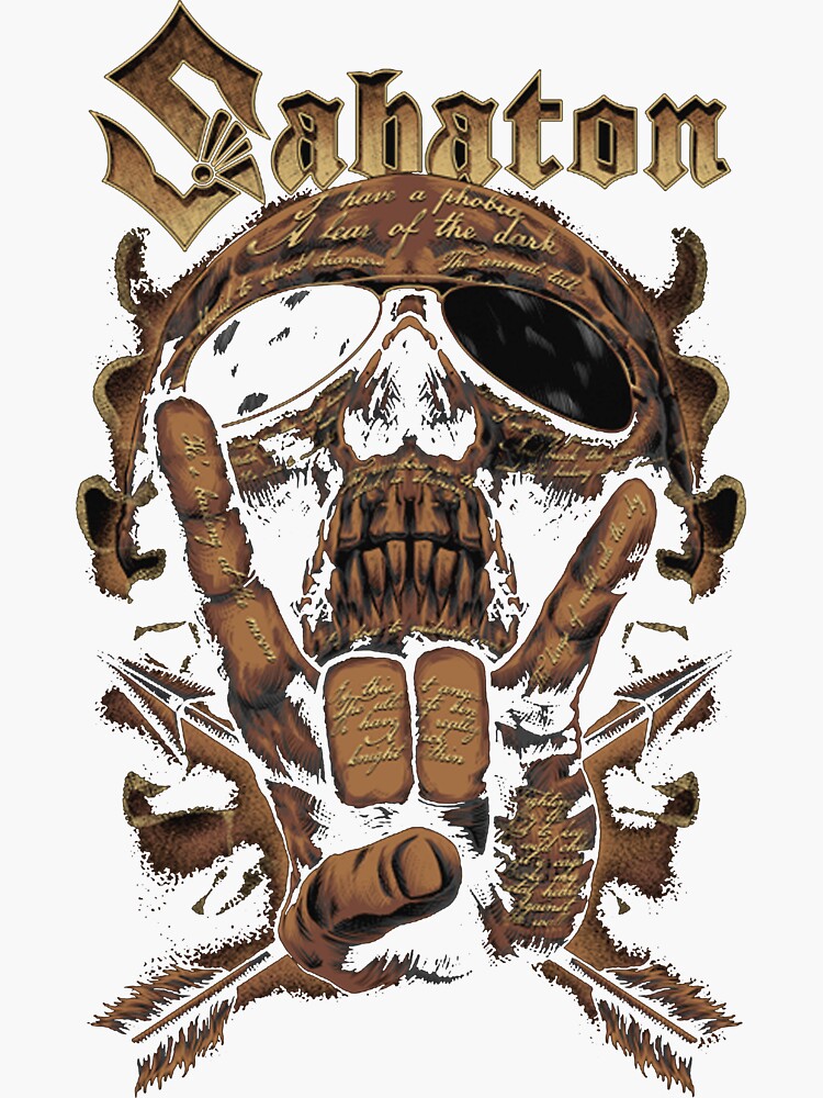 "new sabaton selling" Sticker by Rudolf38 | Redbubble