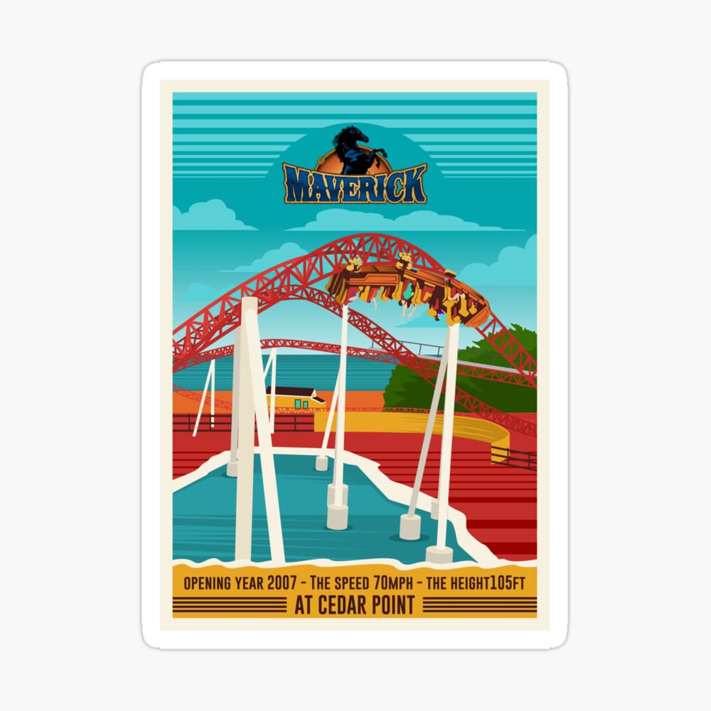 Maverick Cedar Point Logo