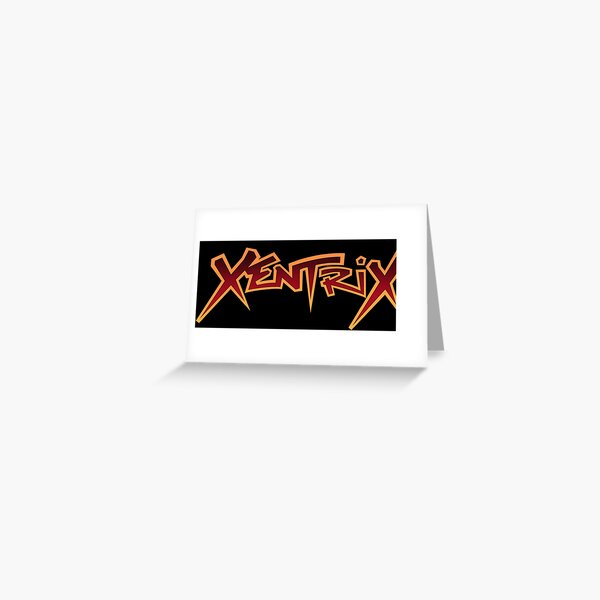 "Xentrix logo" Greeting Card by Glinda-39 | Redbubble
