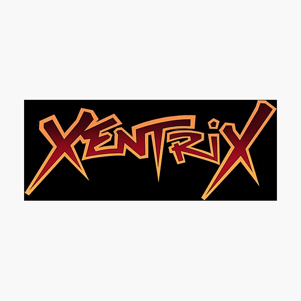 "Xentrix logo" Photographic Print for Sale by Glinda-39 | Redbubble