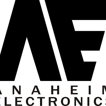 "Anaheim Electronics" Sticker by Komakun | Redbubble