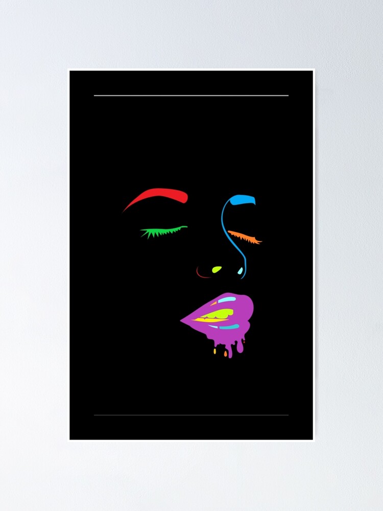 "Magic Face Magic Face" Poster for Sale by GorLorLar | Redbubble