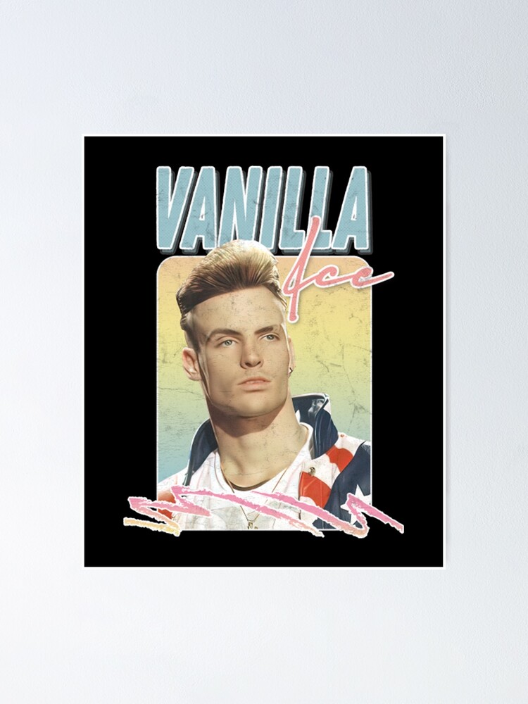 "Vanilla Ice" Poster for Sale by AmberNHeikens | Redbubble