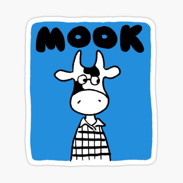 "Paul Cow" Sticker by dennisty | Redbubble