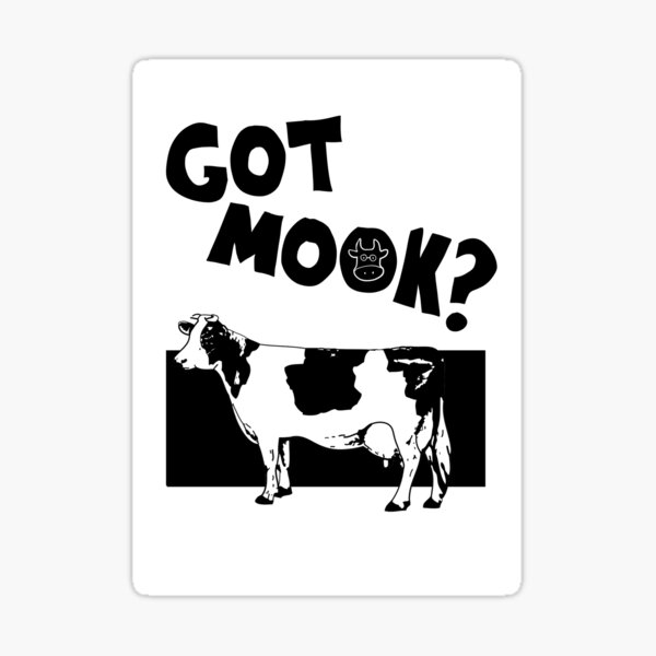 "Mook Poster 1" Sticker for Sale by dennisty | Redbubble