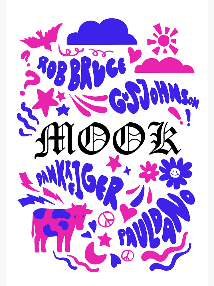 "Mook Design 3" Sticker by dennisty | Redbubble