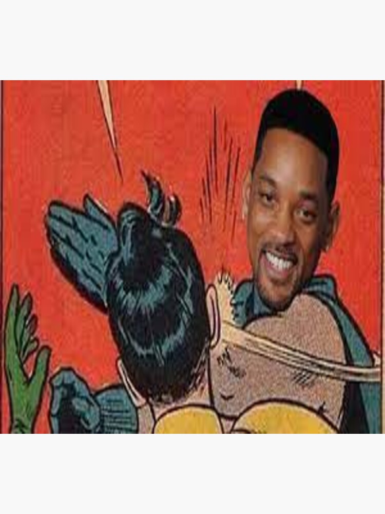 "Will Smith Slap" Sticker by watwau | Redbubble