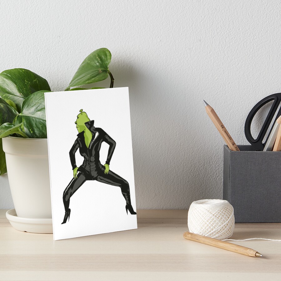 Sexy Shrek Art Board Print For Sale By Little Axii Redbubble