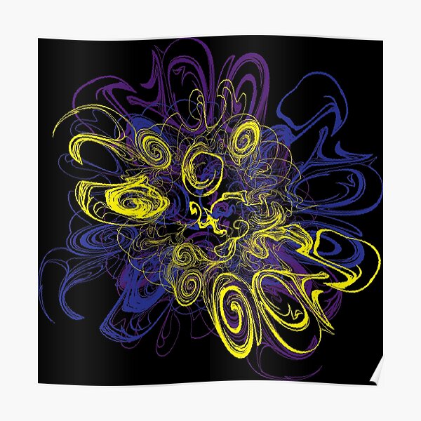 "Gyration 4" Poster for Sale by Bellewood222 | Redbubble