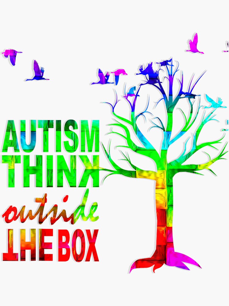 "Autism Awareness Ribbon Mom/Dad/Kid Autistic" Sticker by Cansellerma ...