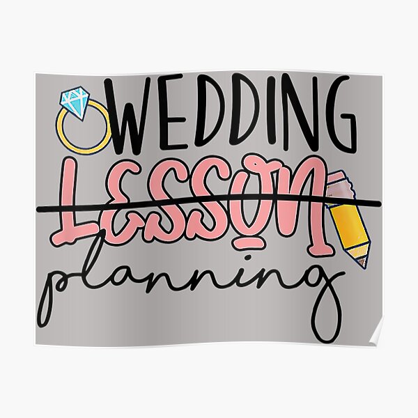 "wedding lesson planning, bride, teacher wedding planning, bridal ...
