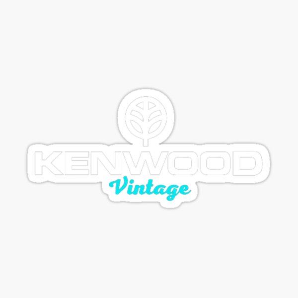 "Kenwood Vintage" Sticker for Sale by VervainTrendy | Redbubble