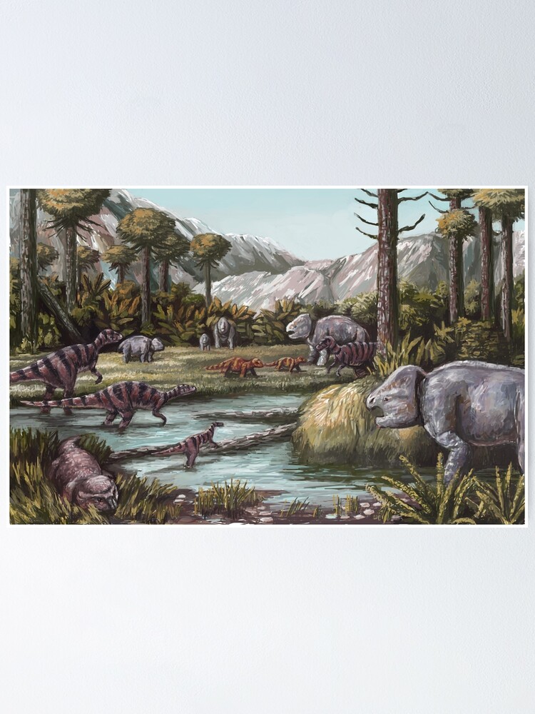"Triassic Period, Illustration" Poster by ScienceSource | Redbubble