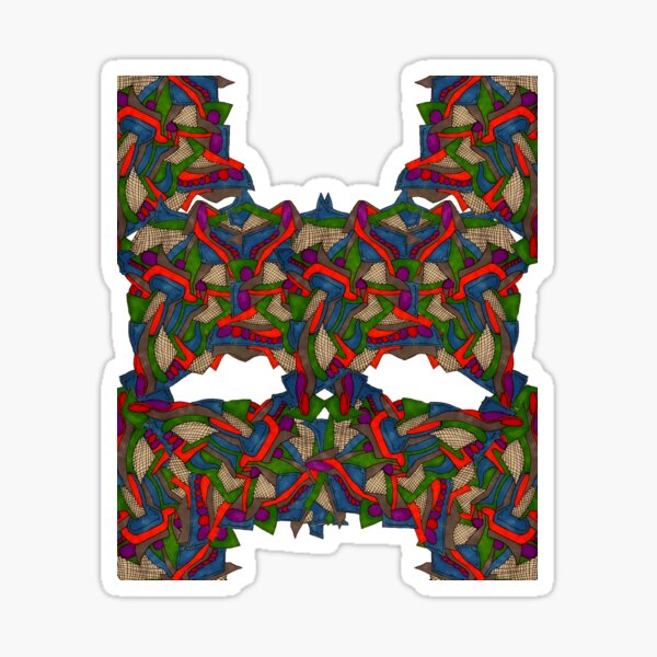 "Mr Mask " Sticker by BrodyDraw | Redbubble