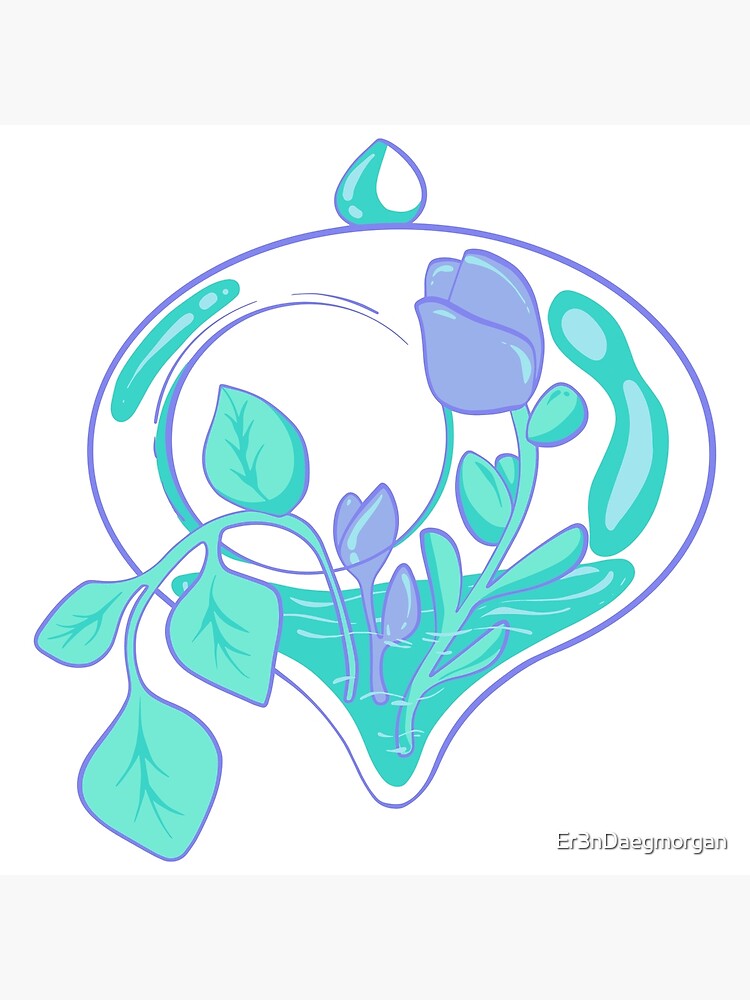 "Neptunic Potion Terrarium Hidden colors " Poster by Er3nDaegmorgan ...