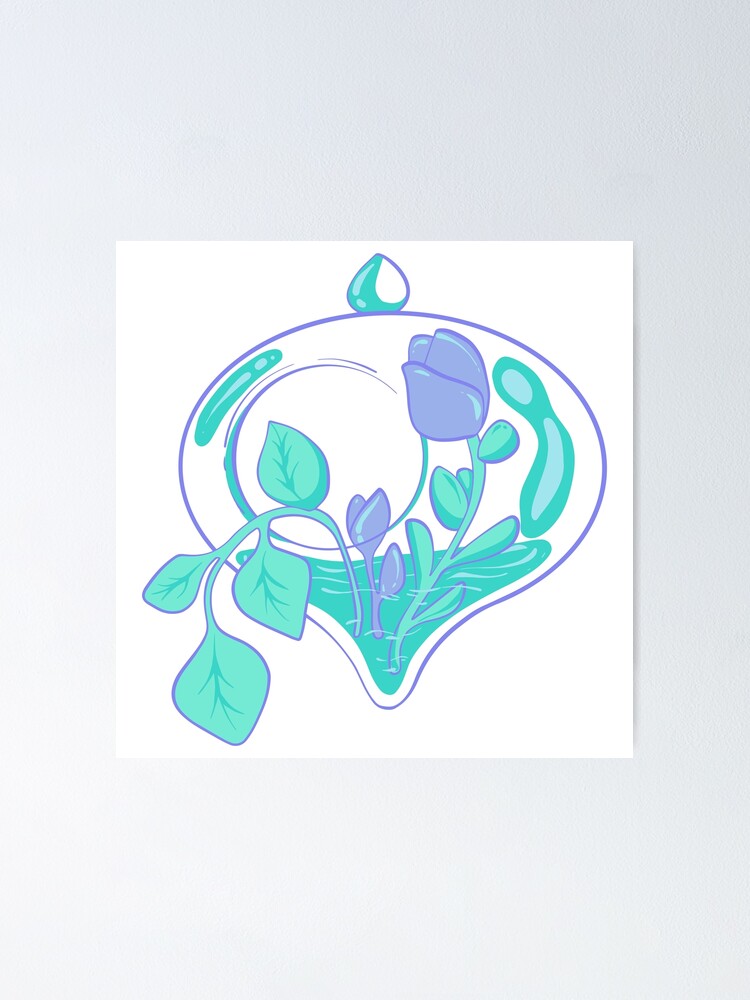 "Neptunic Potion Terrarium Hidden colors " Poster by Er3nDaegmorgan ...