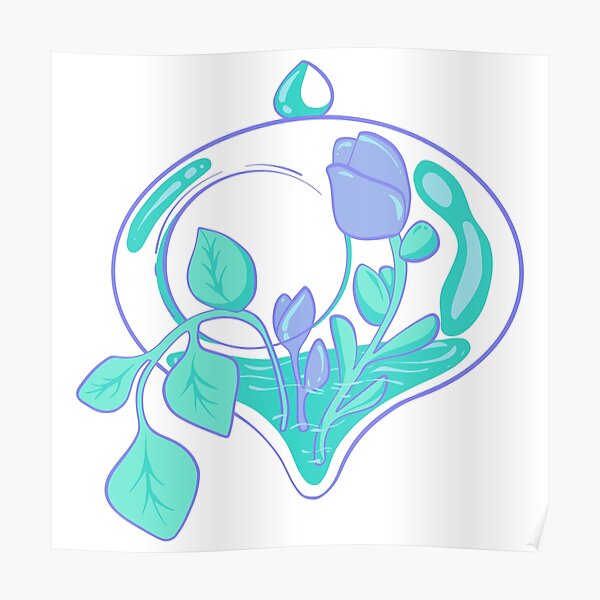 "Neptunic Potion Terrarium Hidden colors " Poster by Er3nDaegmorgan ...