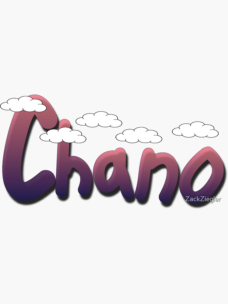 "Chance the Rapper - Chano" Sticker for Sale by ZackZiegler | Redbubble