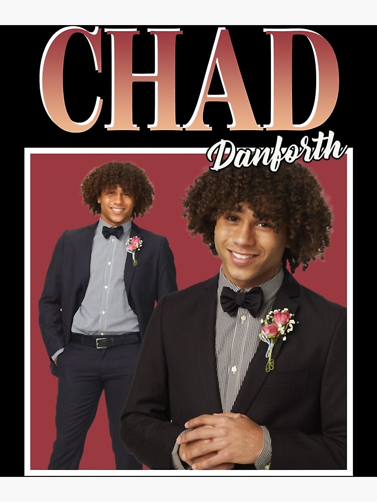 "Chad Danforth" Poster for Sale by MiltonHilpert | Redbubble