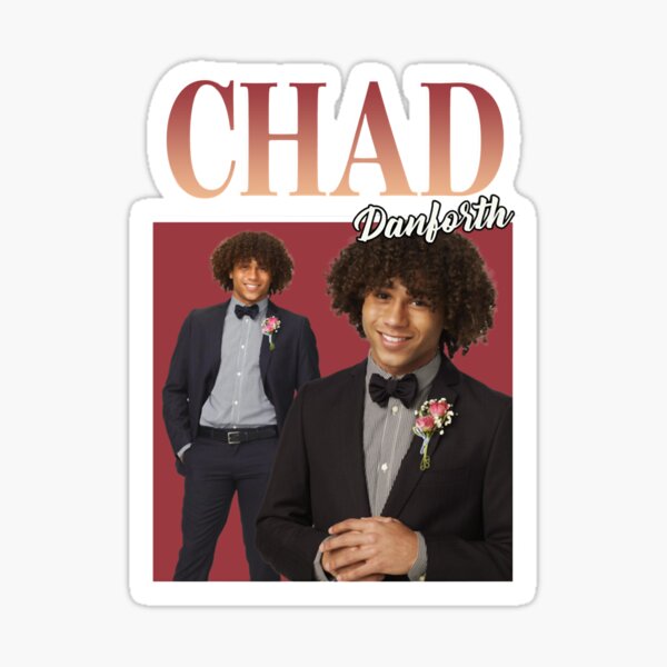 "Chad Danforth" Sticker by MiltonHilpert | Redbubble