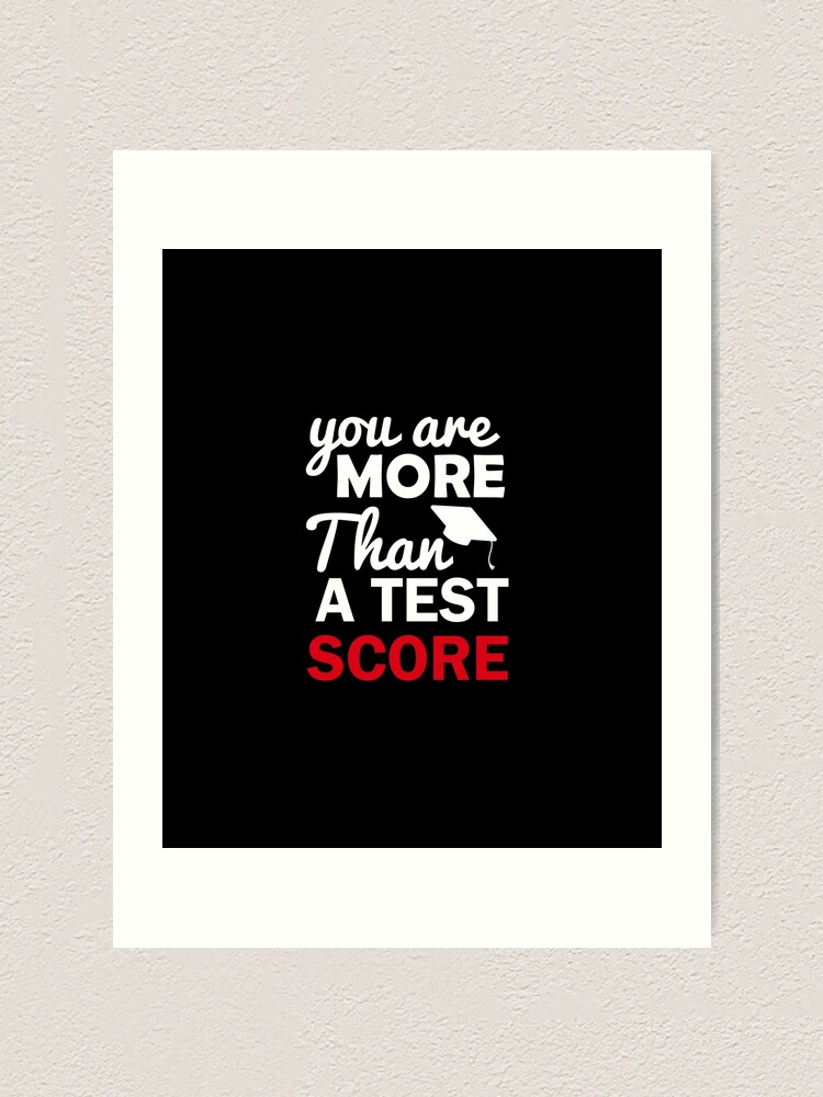 "Test Day Teacher, you are more than a test score, testing teacher ...