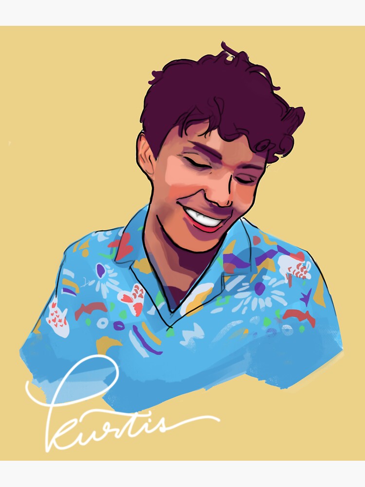 "Kurtis Conner Cartoon " Sticker by stardustvaIIey | Redbubble