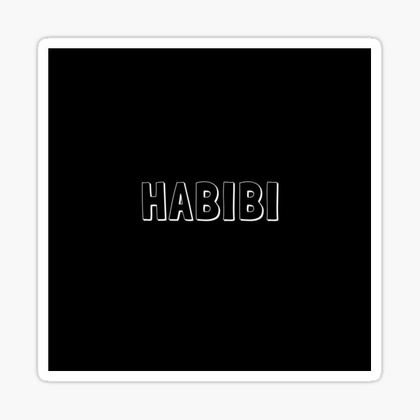"Yalla habibi #03" Sticker by Indesigning | Redbubble