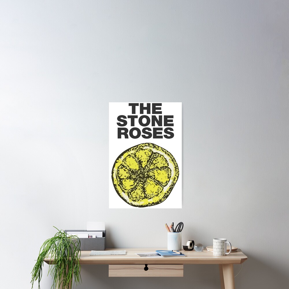 "Stone Roses Merch The Stone Roses Lemon" Poster for Sale by HindoShop ...