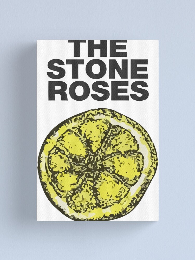 "Stone Roses Merch The Stone Roses Lemon" Canvas Print for Sale by ...