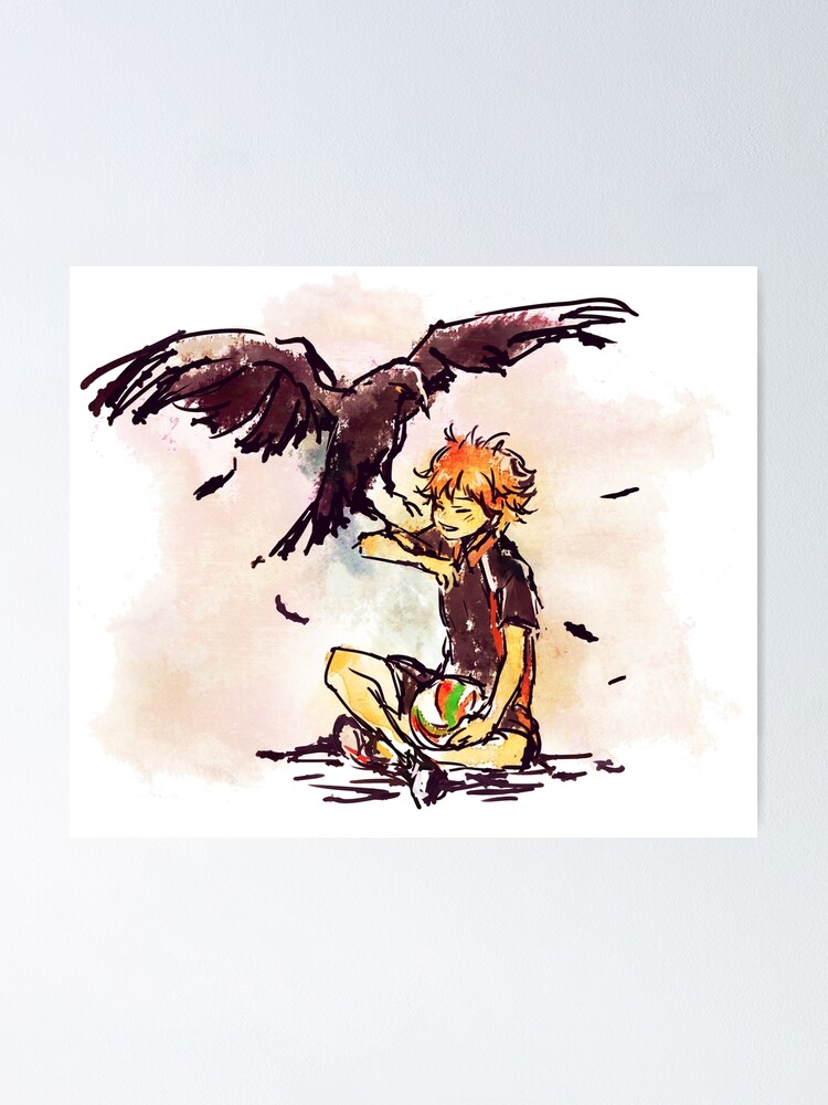 "Haikyuu!! Crow" Poster by banafria | Redbubble
