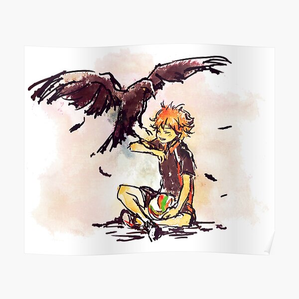 "Haikyuu!! Crow" Poster by banafria | Redbubble
