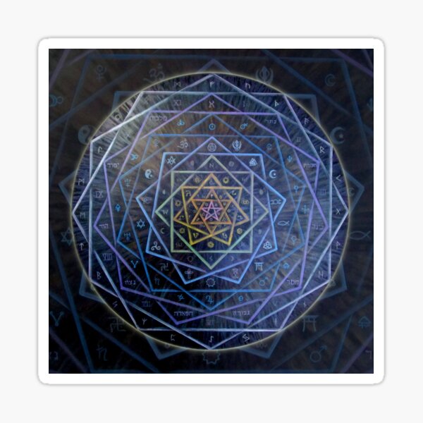 "Star Conscious" Sticker for Sale by KaleidoGeometry | Redbubble