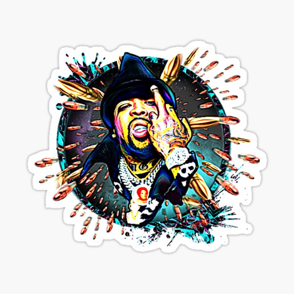 "Westside Gunn" Sticker by farmercromereak | Redbubble