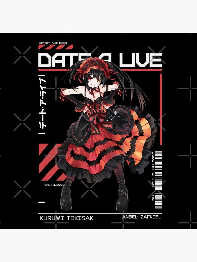 "Kurumi Tokisaki - Date a live" Poster for Sale by Shugoku | Redbubble