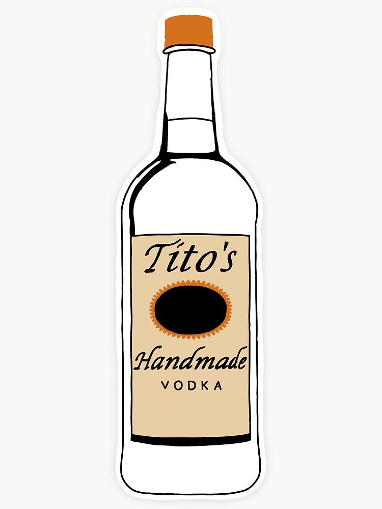 "Titos" Sticker by JewelsAlesse | Redbubble