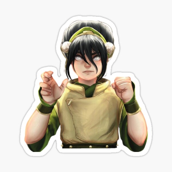 "The legend of Toph beinfong" Sticker by MetaDesignFils | Redbubble