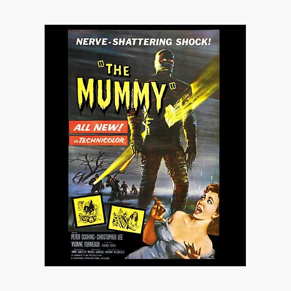 "The Mummy - Original Hammer Poster Artwork" Photographic Print for ...