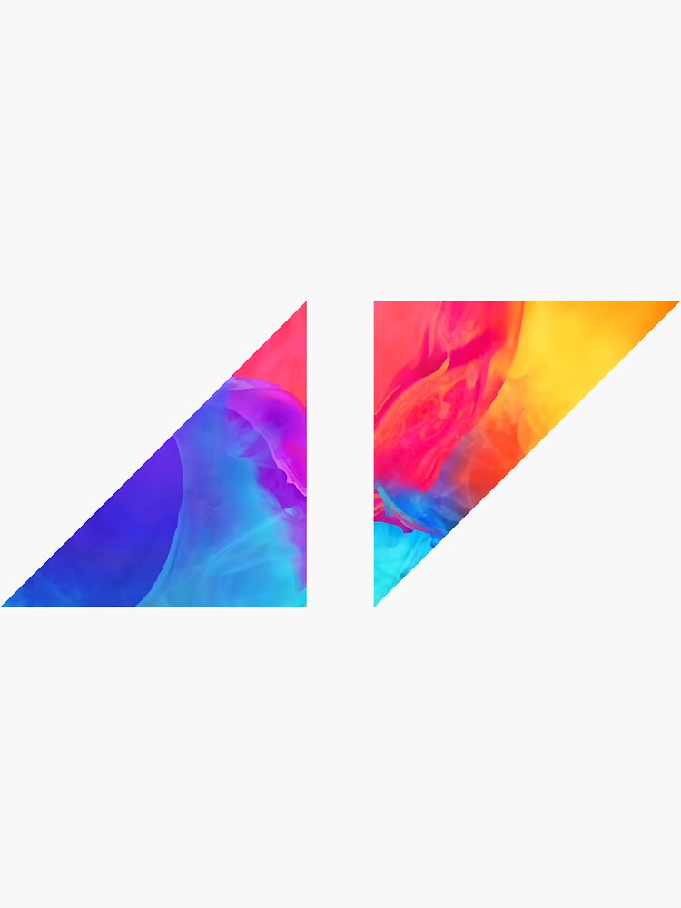 "avicii logo" Sticker for Sale by ValentinJohns | Redbubble