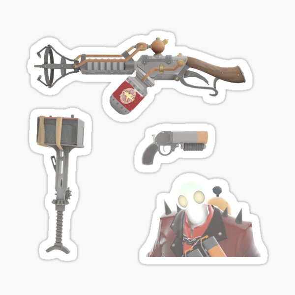 "Offense Pyro Sticker Pack" Sticker by inversefireman | Redbubble