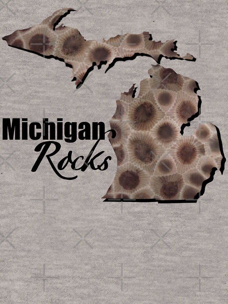 "Petoskey stone pattern, Michigan stone, Michigan Rocks" Lightweight ...