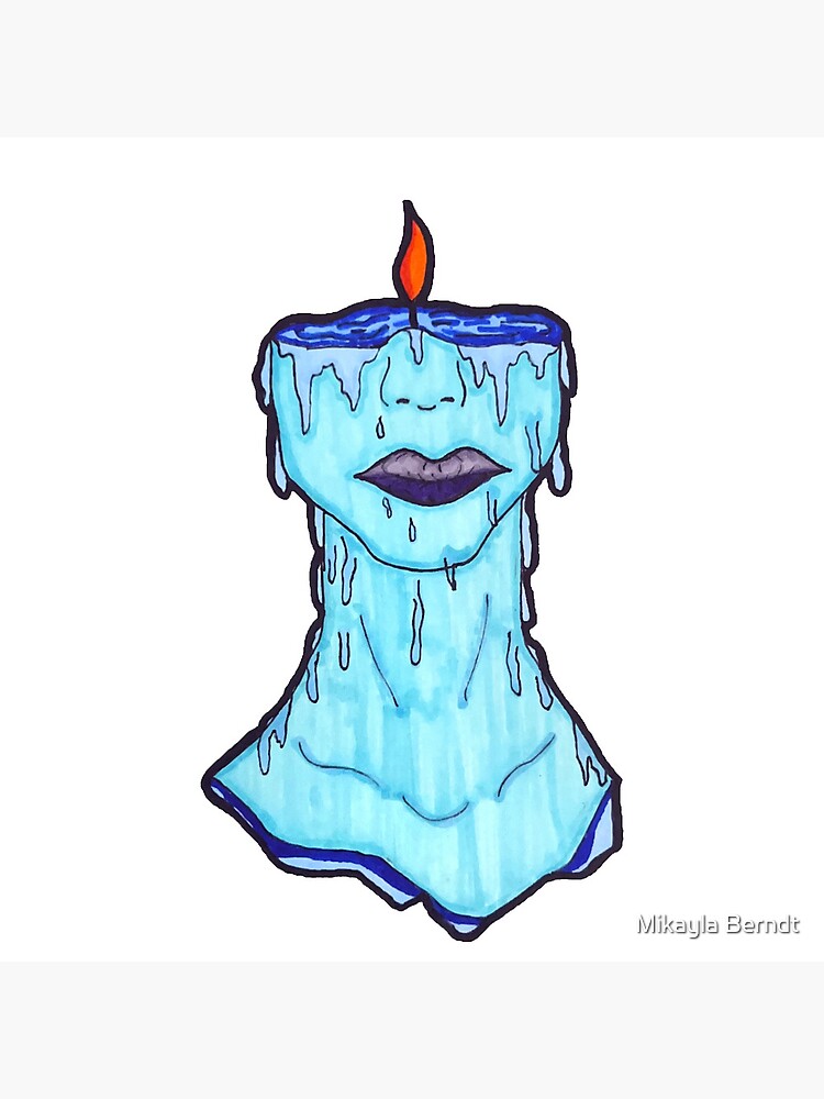 "candle sculpture" Poster for Sale by Mks-art | Redbubble