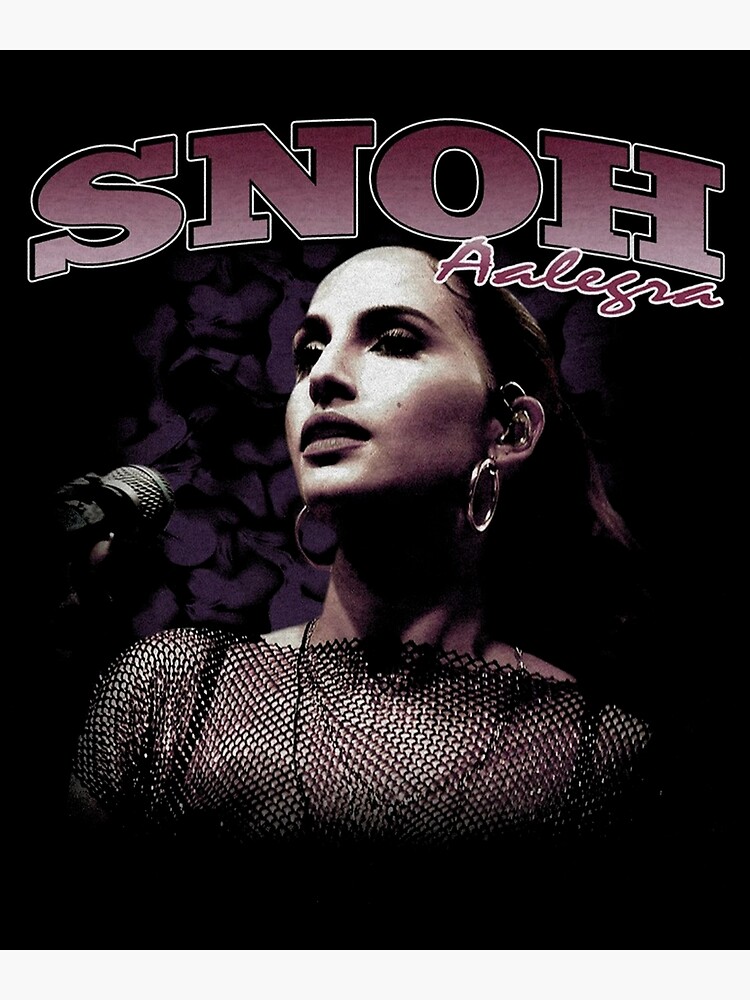 "Vintage Snoh Beautiful Singer" Poster for Sale by AlvaradoUS | Redbubble