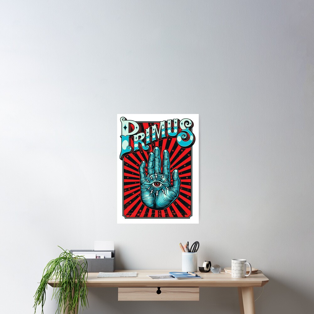 "PRIMUS - Stamp Hand" Poster for Sale by hills17 | Redbubble
