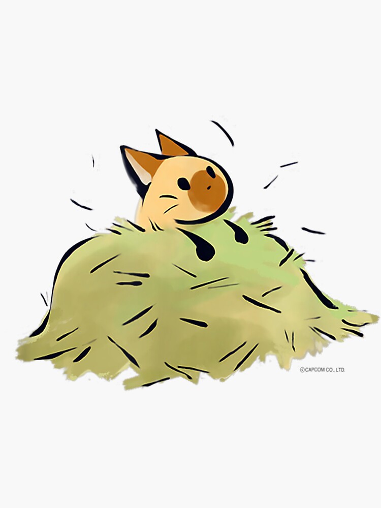 "MONSTER HUNTER RISE Palico" Sticker for Sale by JairoMayer | Redbubble